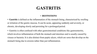 Gastritis-1.pptx,medical-surgery in Edna Adan University | PPTX ...