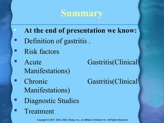 Gastritis | PPT