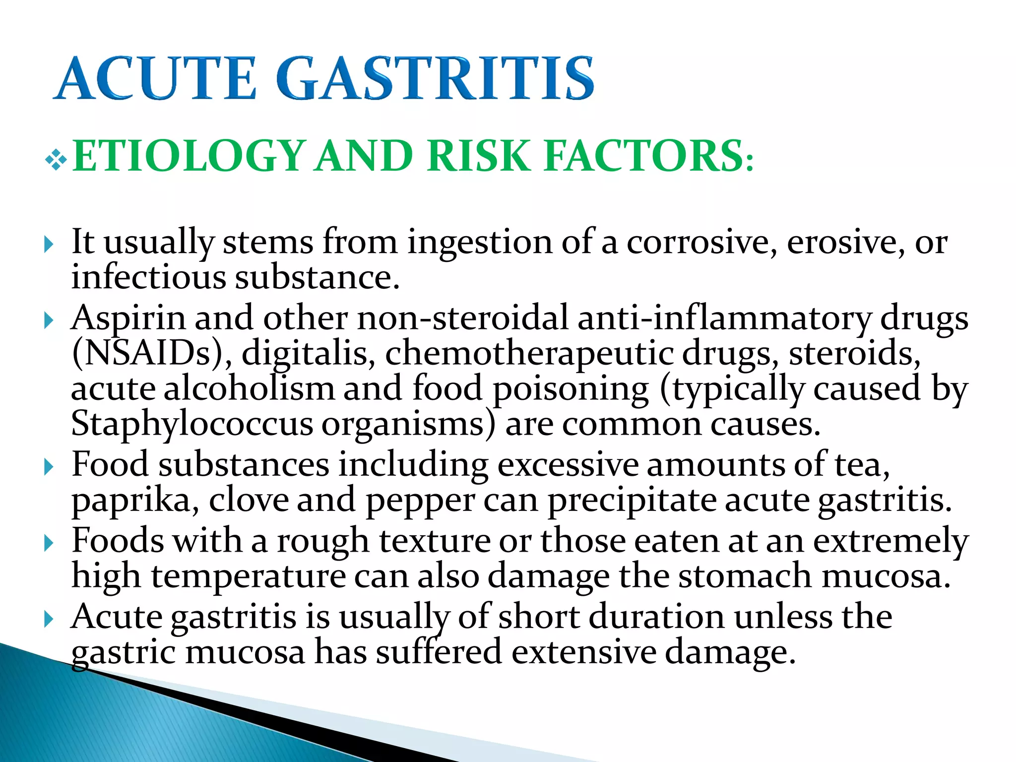 Gastritis | PDF