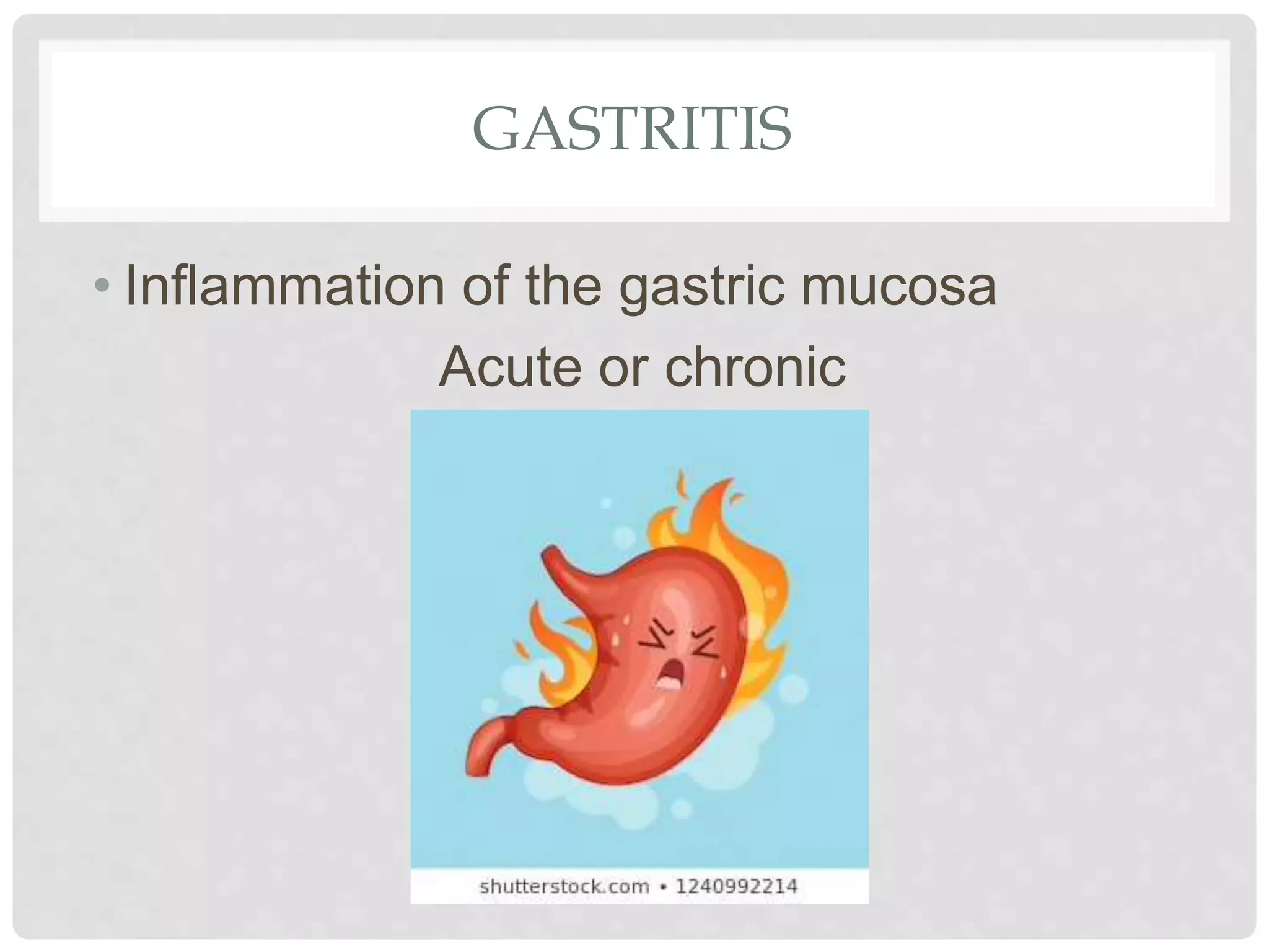 Gastritis | PPTX