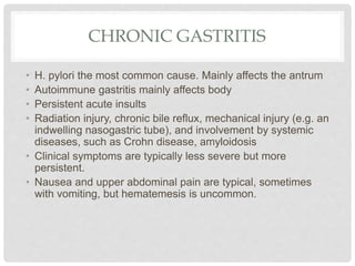 Gastritis | PPTX