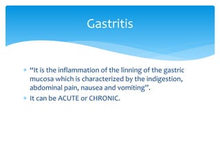 Gastritis | PPT