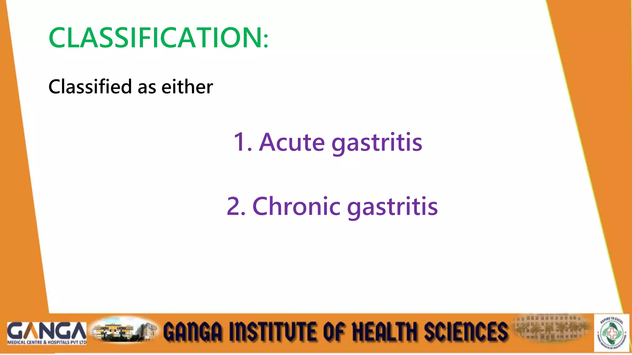 GASTRITIS.pptx | Digestive Disorders | Diseases and Conditions