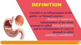 GASTRITIS.pptx | Digestive Disorders | Diseases and Conditions
