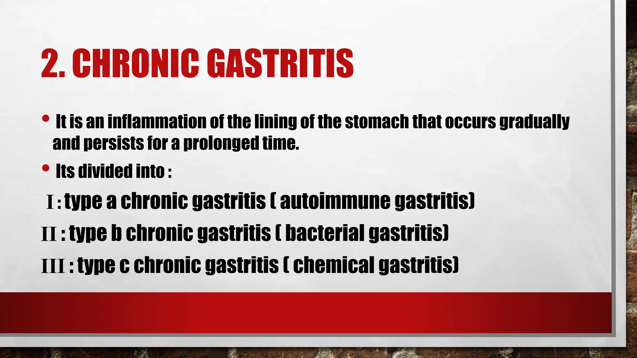 GASTRITIS.pptx...easy here....MSN - I... | PPTX