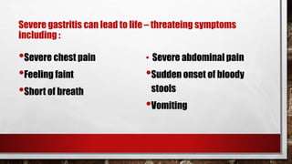 GASTRITIS.pptx...easy here....MSN - I... | PPT