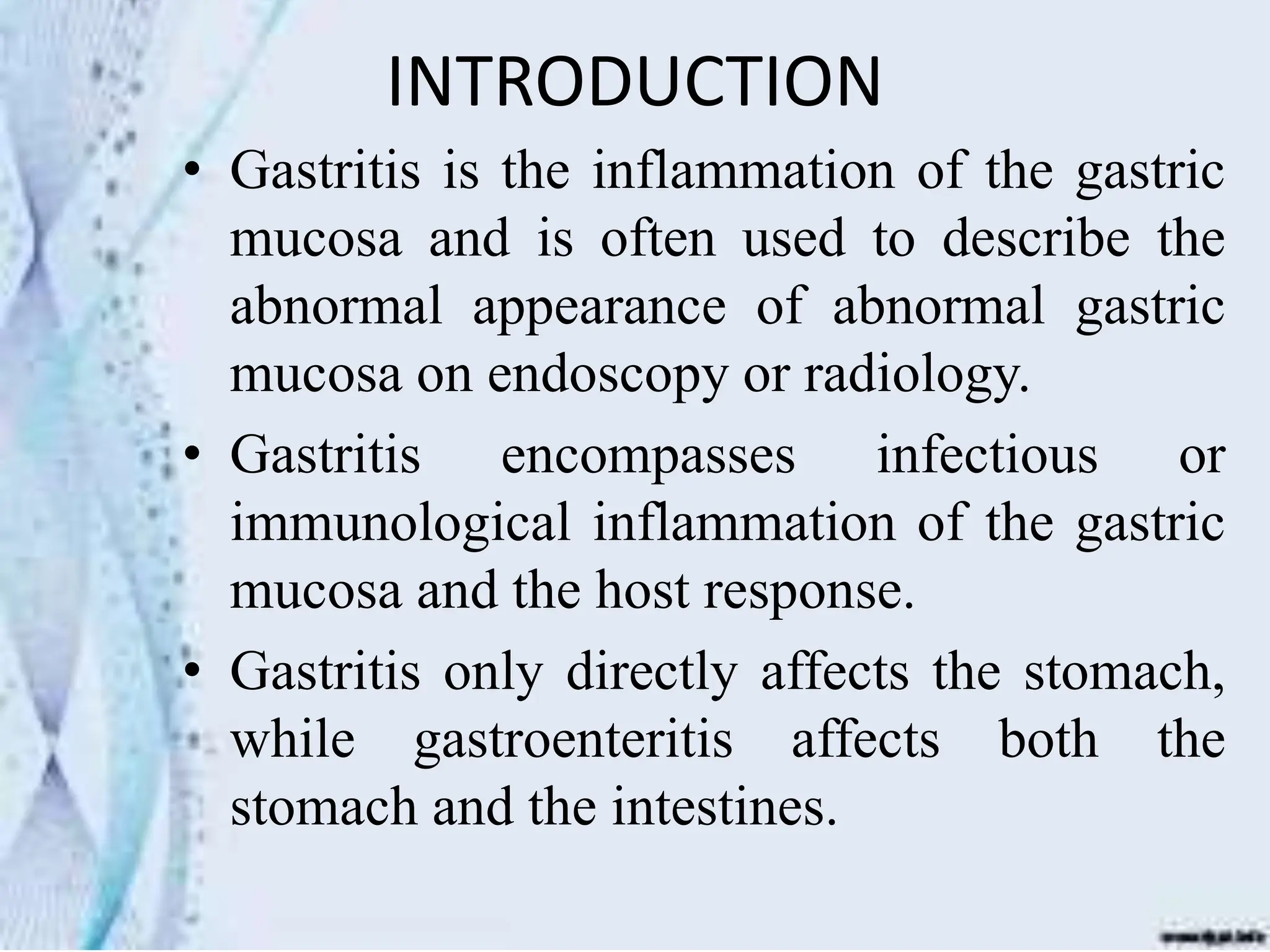 Gastritis - Types & Nutritional Management.ppt
