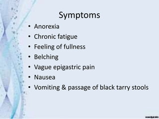 Gastritis - Types & Nutritional Management.ppt