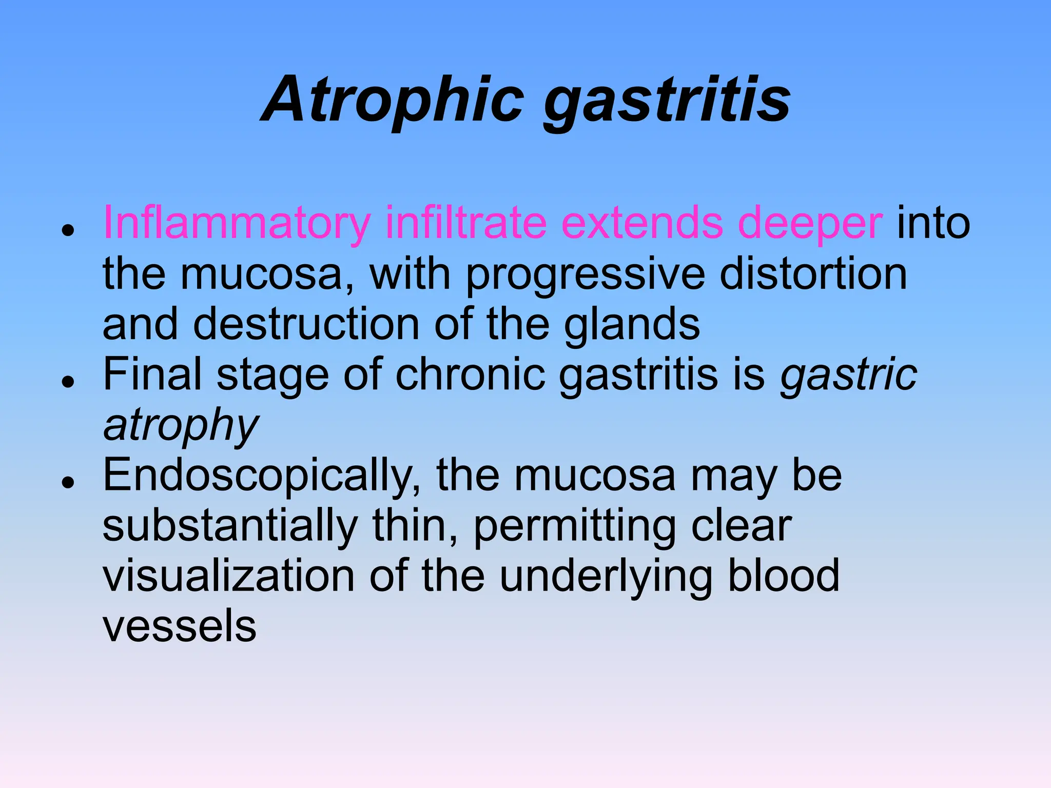Gastritis presentation, main points and diagnostic | PPT
