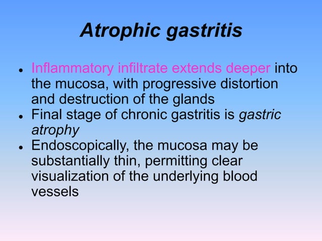 Gastritis presentation, main points and diagnostic | PPT