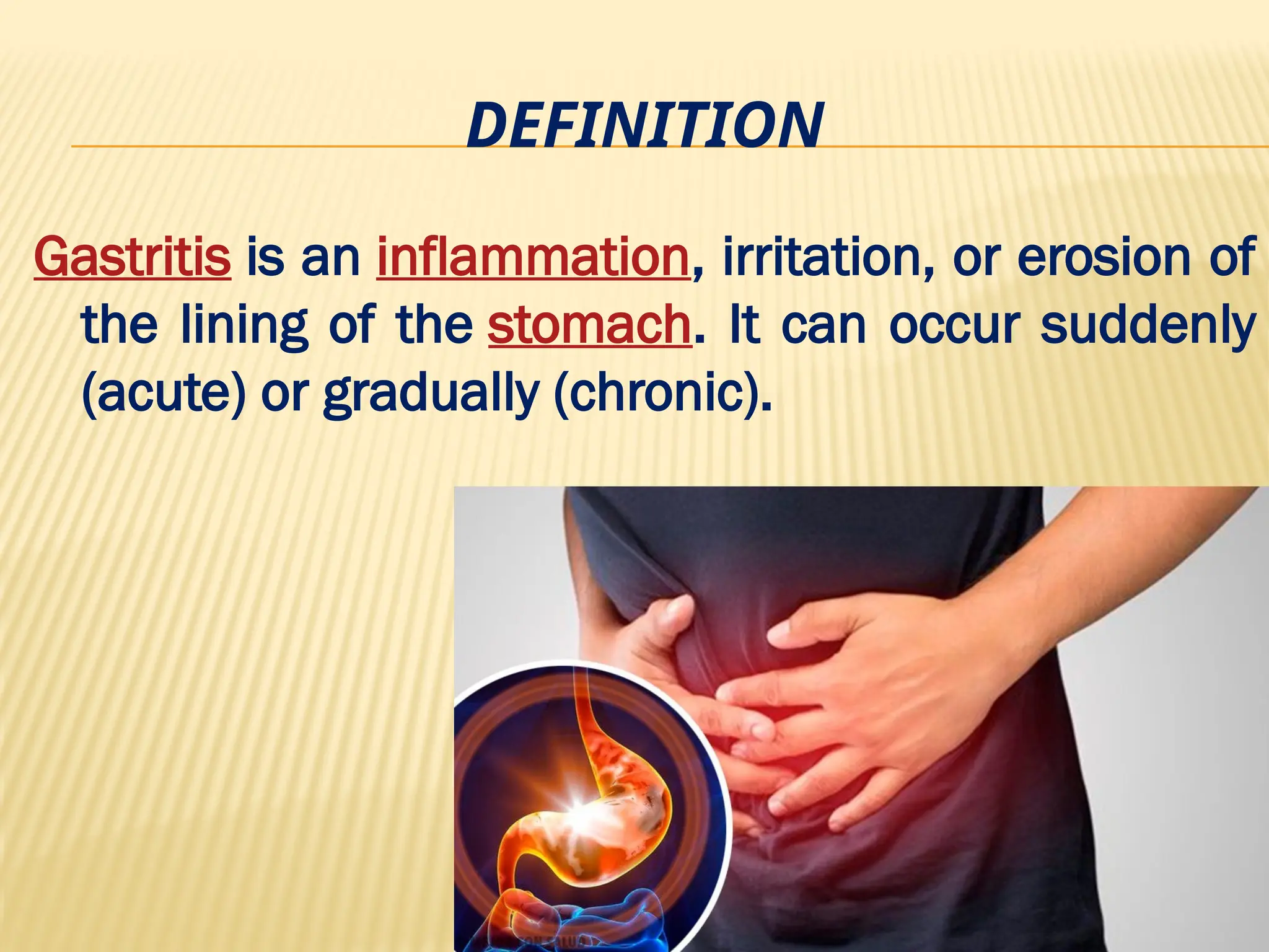 The GASTRITIS & Its Management.... pptx | PPTX