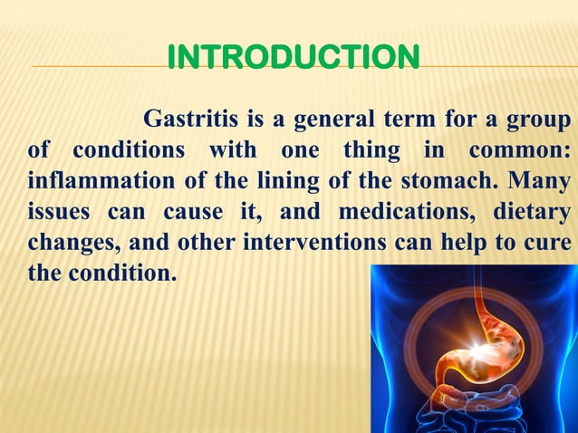 The GASTRITIS & Its Management.... pptx | PPTX