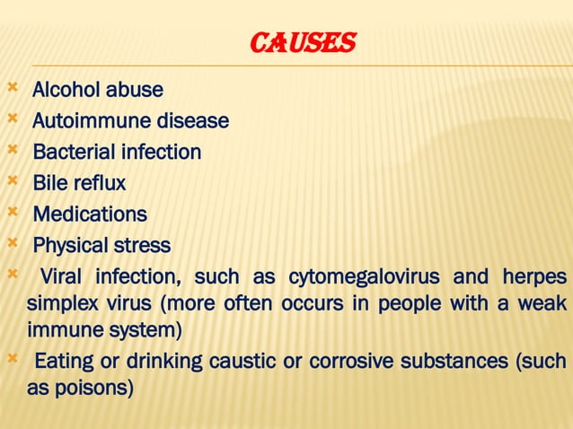 The GASTRITIS & Its Management.... pptx | PPTX