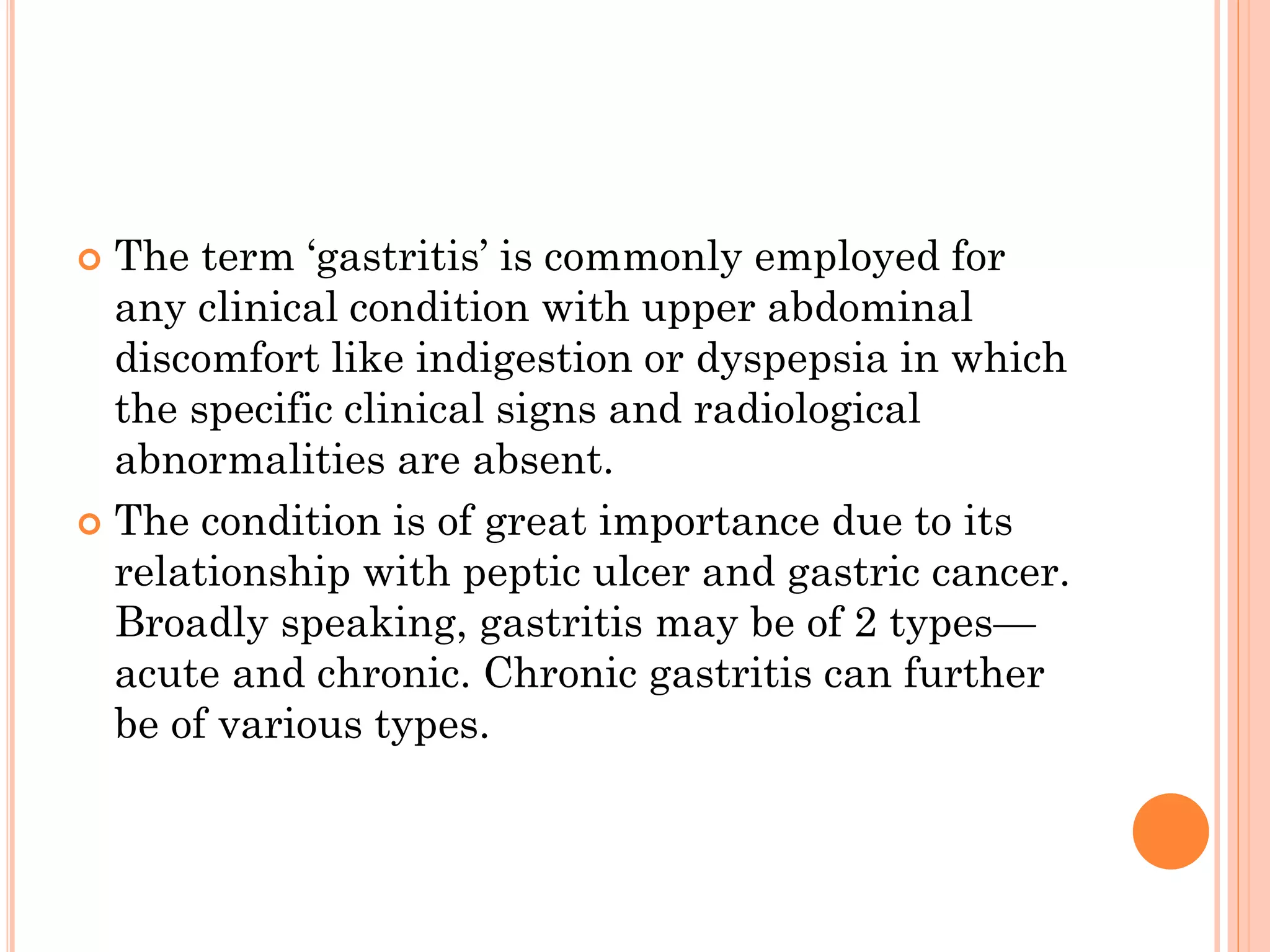 Gastritis | PDF | Digestive Disorders | Diseases and Conditions