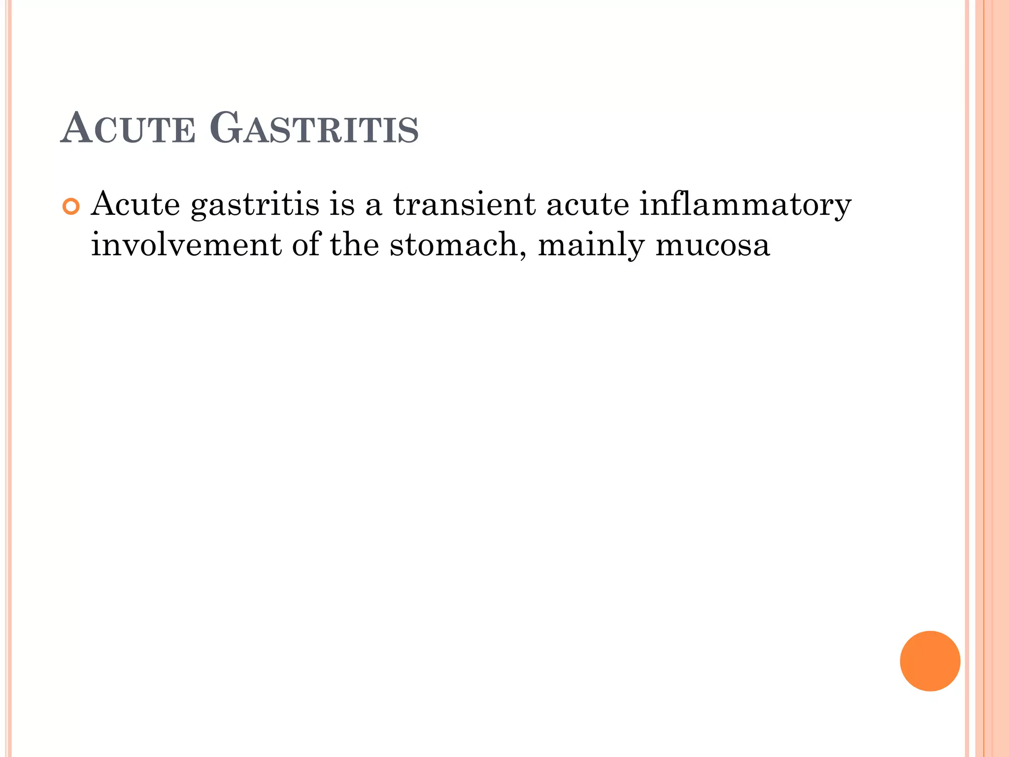 Gastritis | PDF