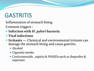 Gastritis | PPTX