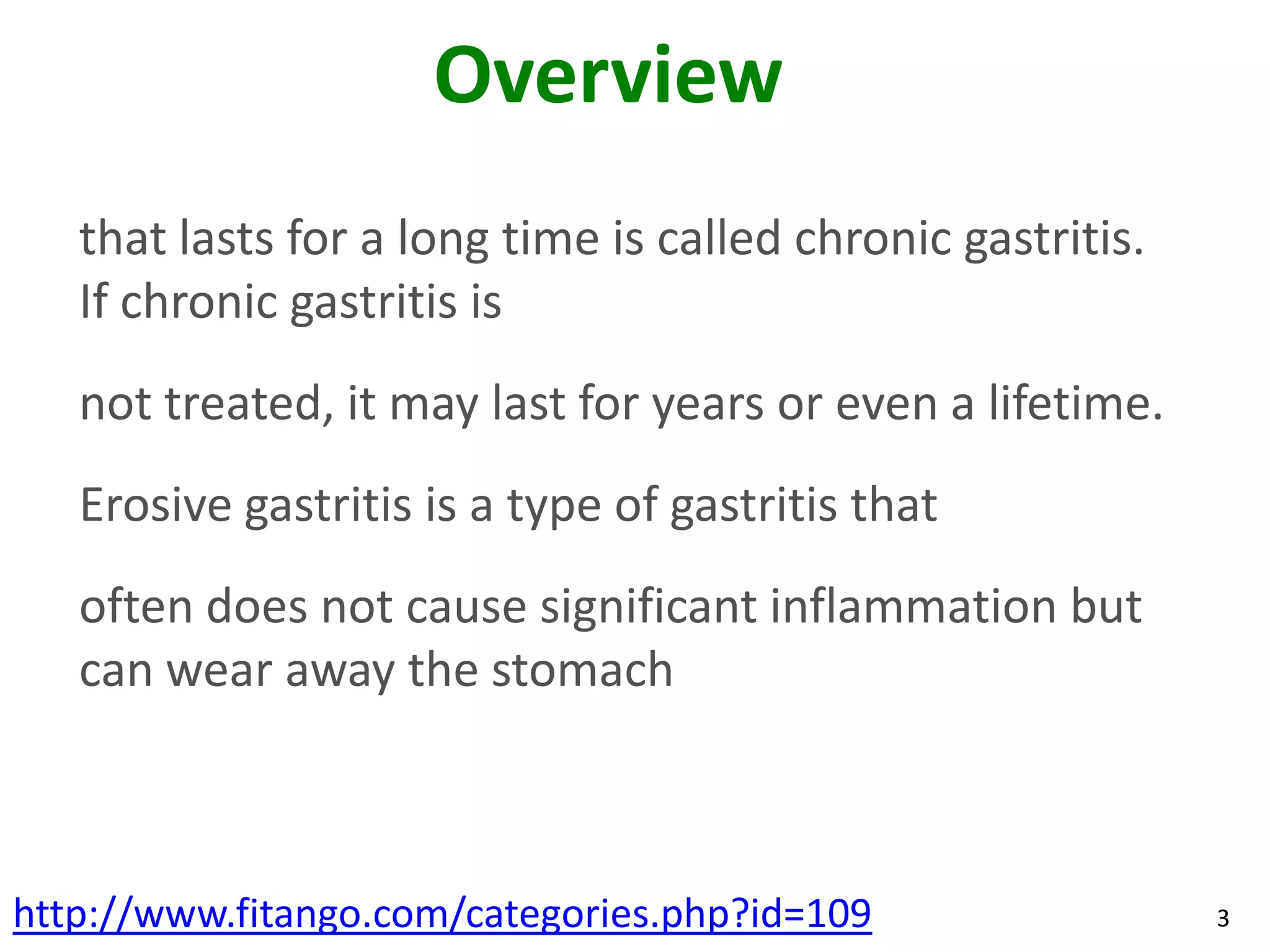 Gastritis | PPTX