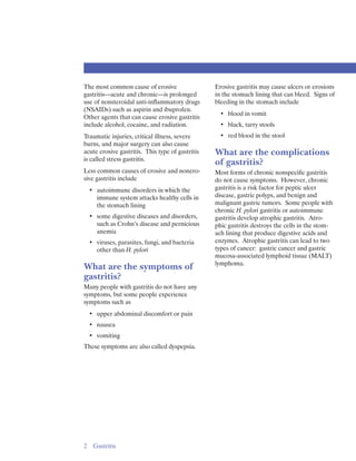 Gastritis | PDF