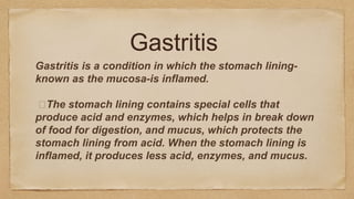 Gastritis and gastropathy. Ppt..pptx | Digestive Disorders | Diseases ...