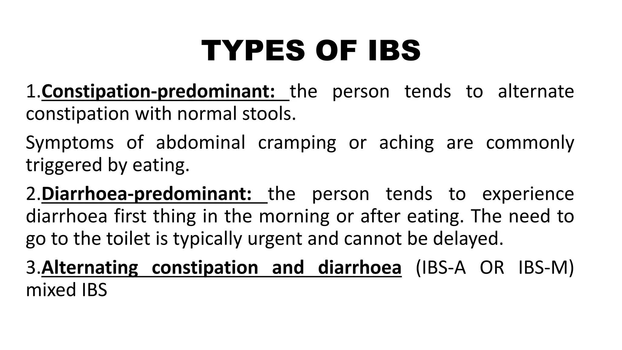 Gastritis and irritable bowel syndrome | PPTX