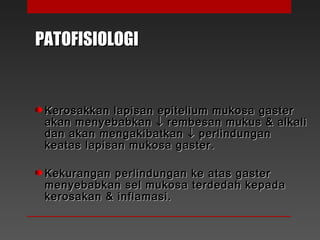 gastritis & esofagitis | PPT