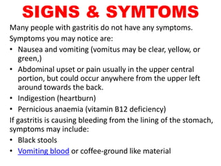 Gastritis- Mr. panneh | PPT