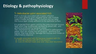 Gastritis And peptic ulcer disese | PPTX