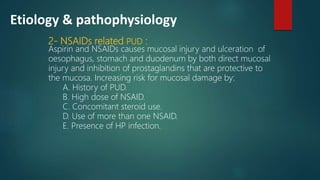 Gastritis And peptic ulcer disese | PPTX