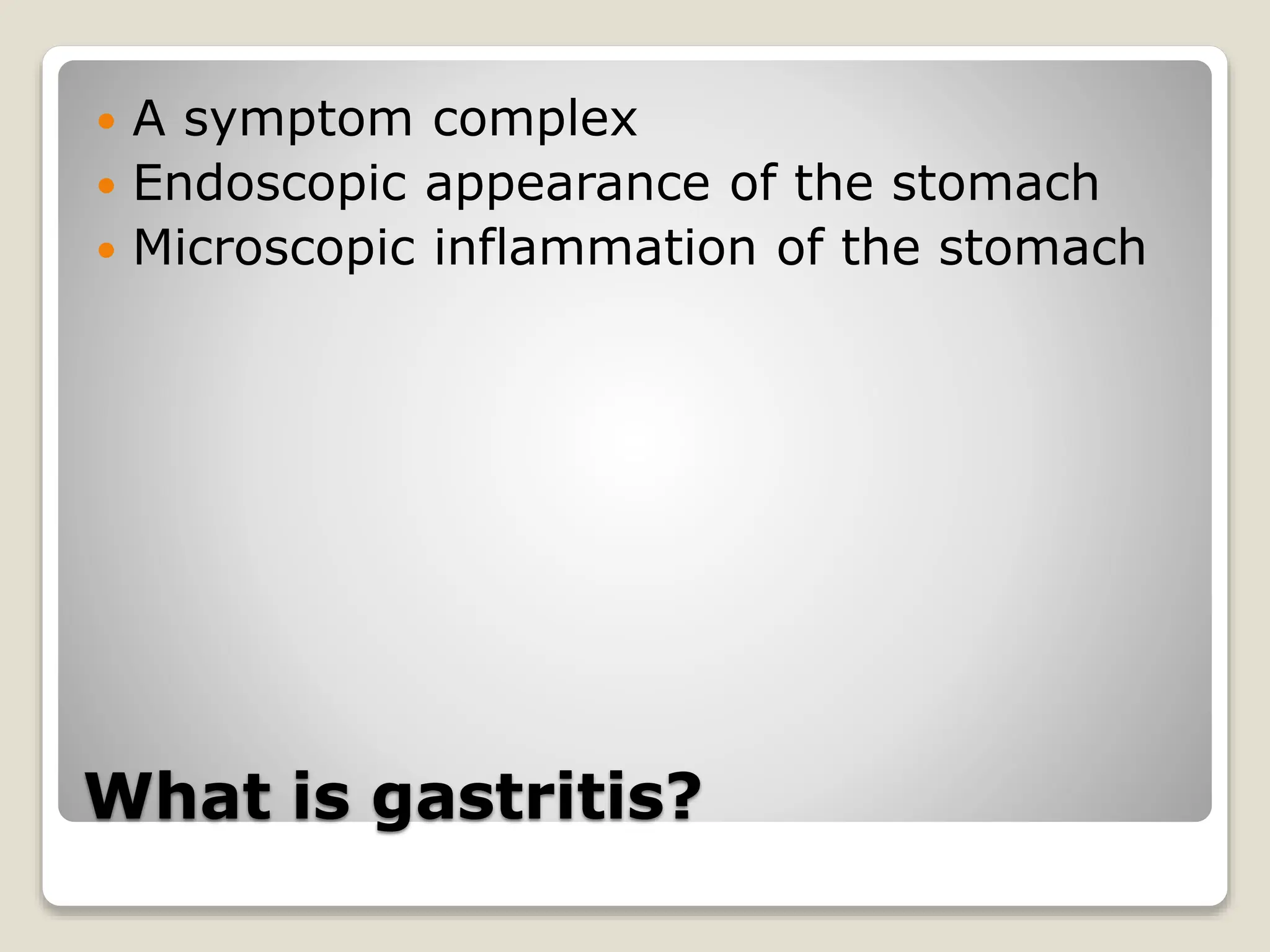 Topic: Gastritis Nursing Lecture ppt.ppt