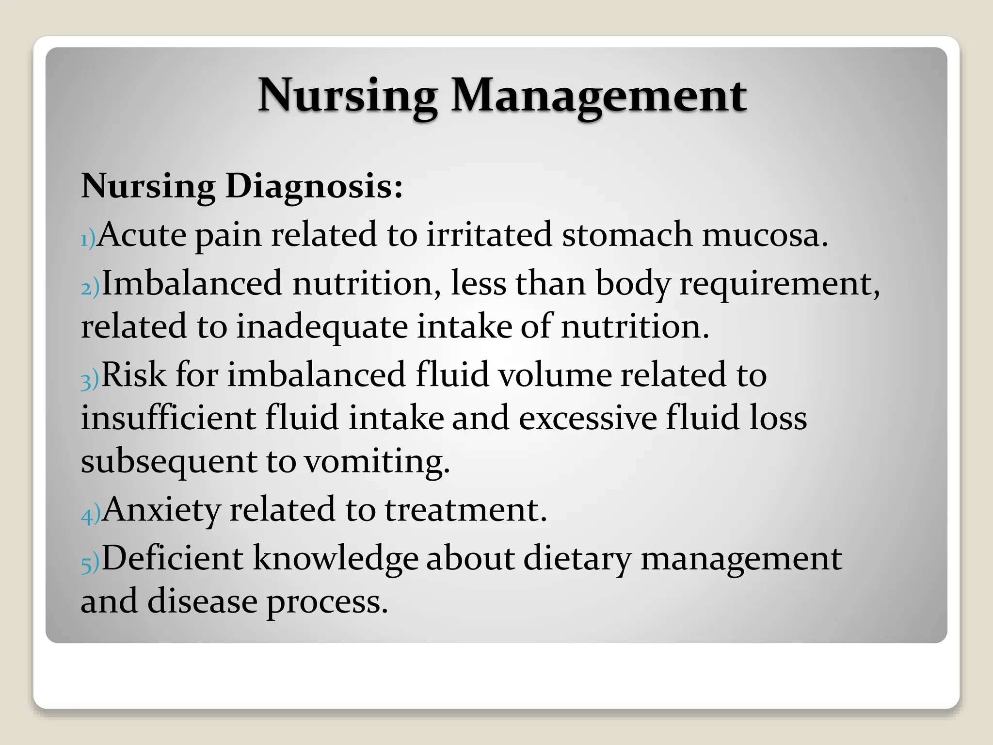 Topic: Gastritis Nursing Lecture ppt.ppt