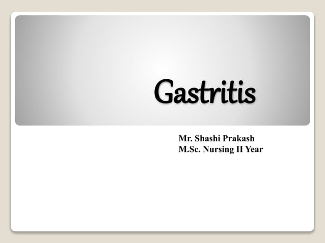 Topic: Gastritis Nursing Lecture ppt.ppt | Digestive Disorders ...
