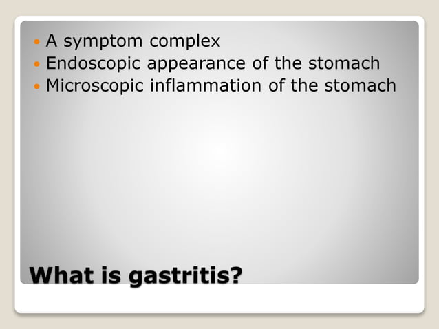 Topic: Gastritis Nursing Lecture ppt.ppt | Digestive Disorders ...