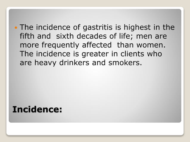 Topic: Gastritis Nursing Lecture ppt.ppt | Digestive Disorders ...