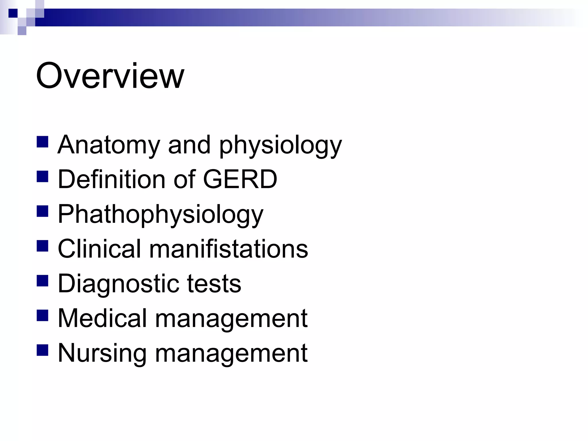 Gastro esophageal reflux disease (GERD) | PPT
