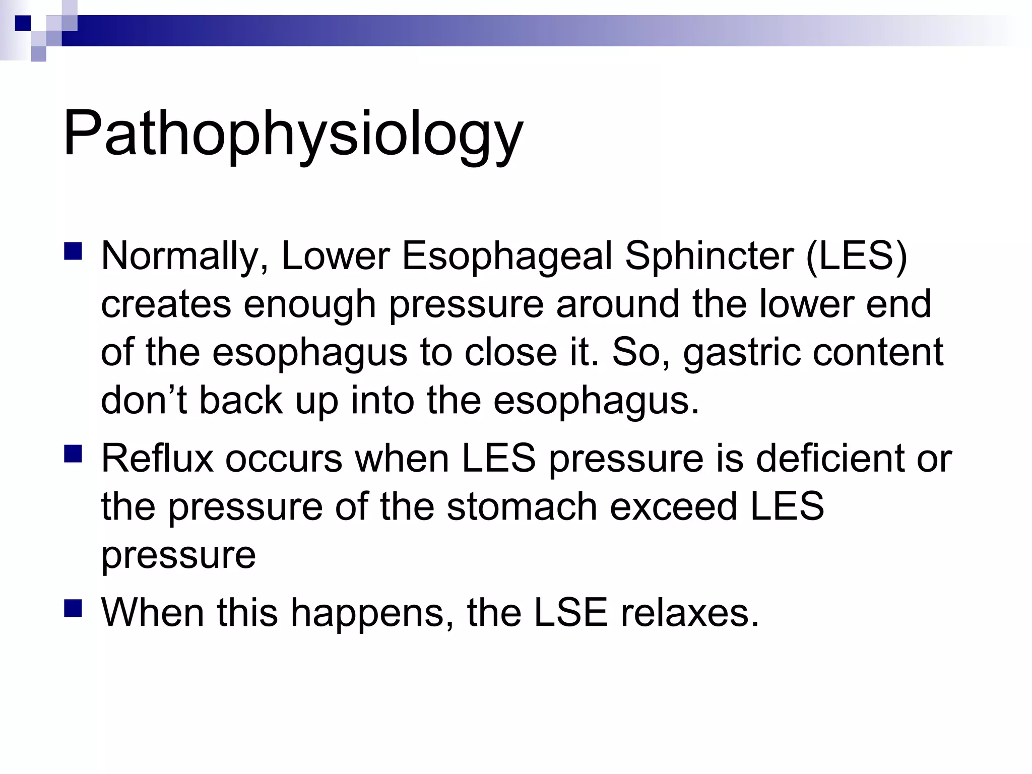 Gastro esophageal reflux disease (GERD) | PPT