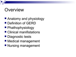 Gastro esophageal reflux disease (GERD) | PPT