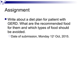 Gastro esophageal reflux disease (GERD) | PPT