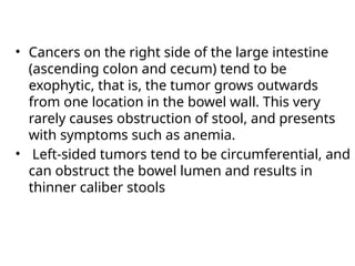 GASTRO-INTESTINAL SYSTEM colorectal carcinomas (1).pptx