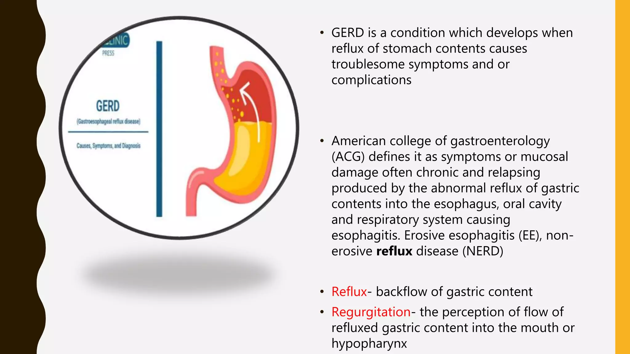 Gastro oesophageal disease (gord) by Japheth Gachomba ( Bsc. Clinical ...