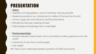 Gastro oesophageal disease (gord) by Japheth Gachomba ( Bsc. Clinical ...