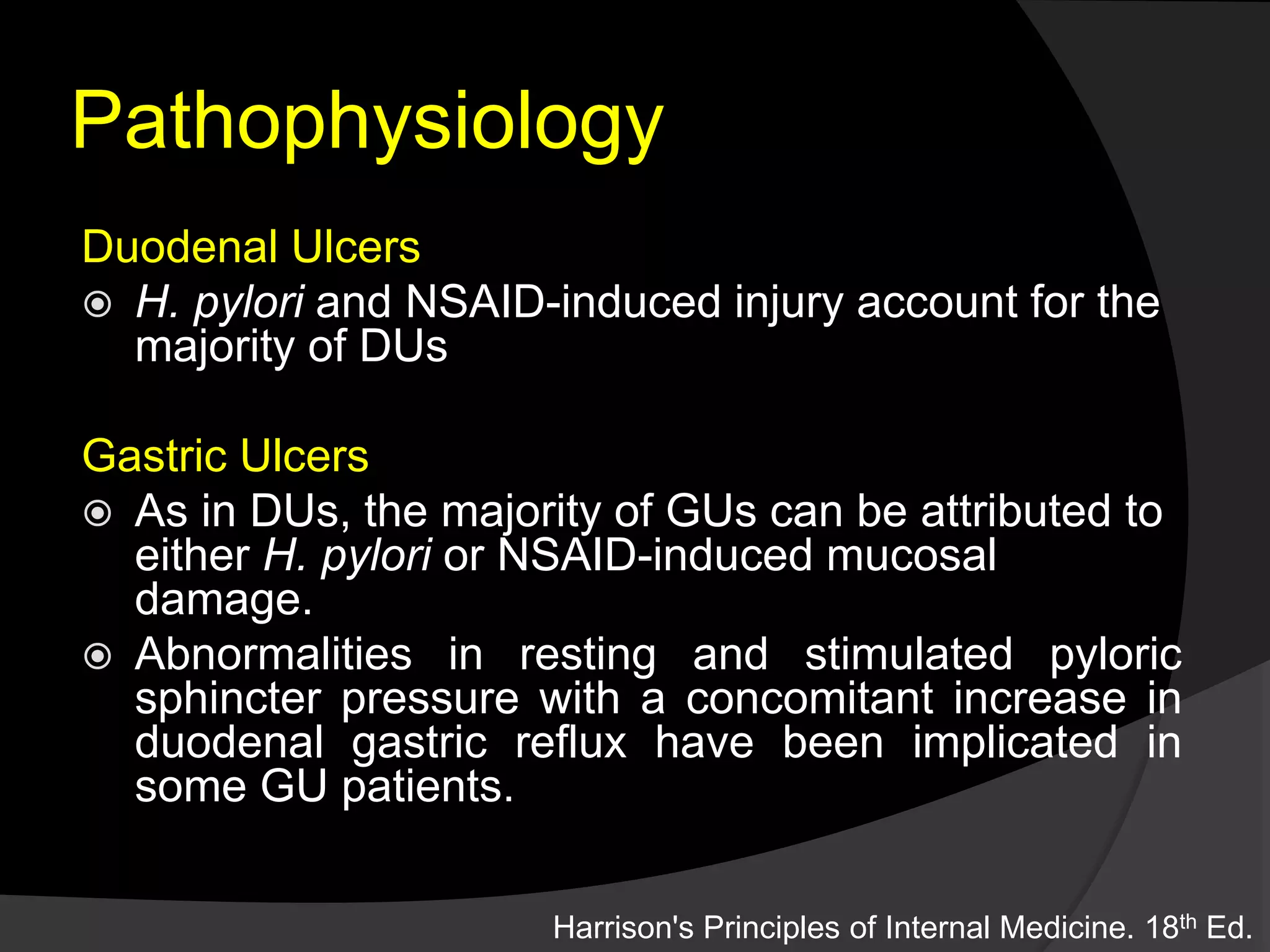Peptic Ulcer Disease | PPTX