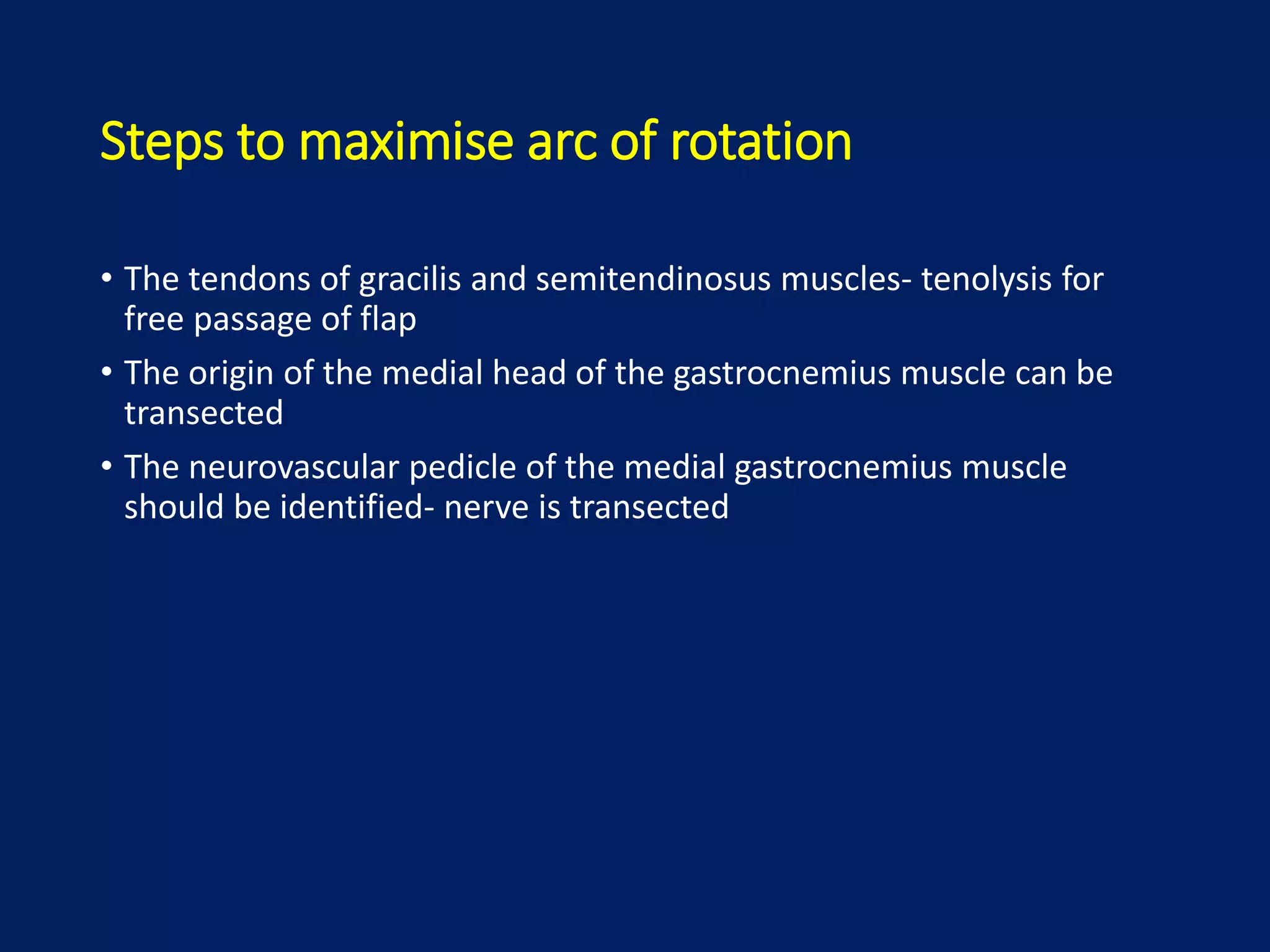 Gastrocnemius flap | PPTX