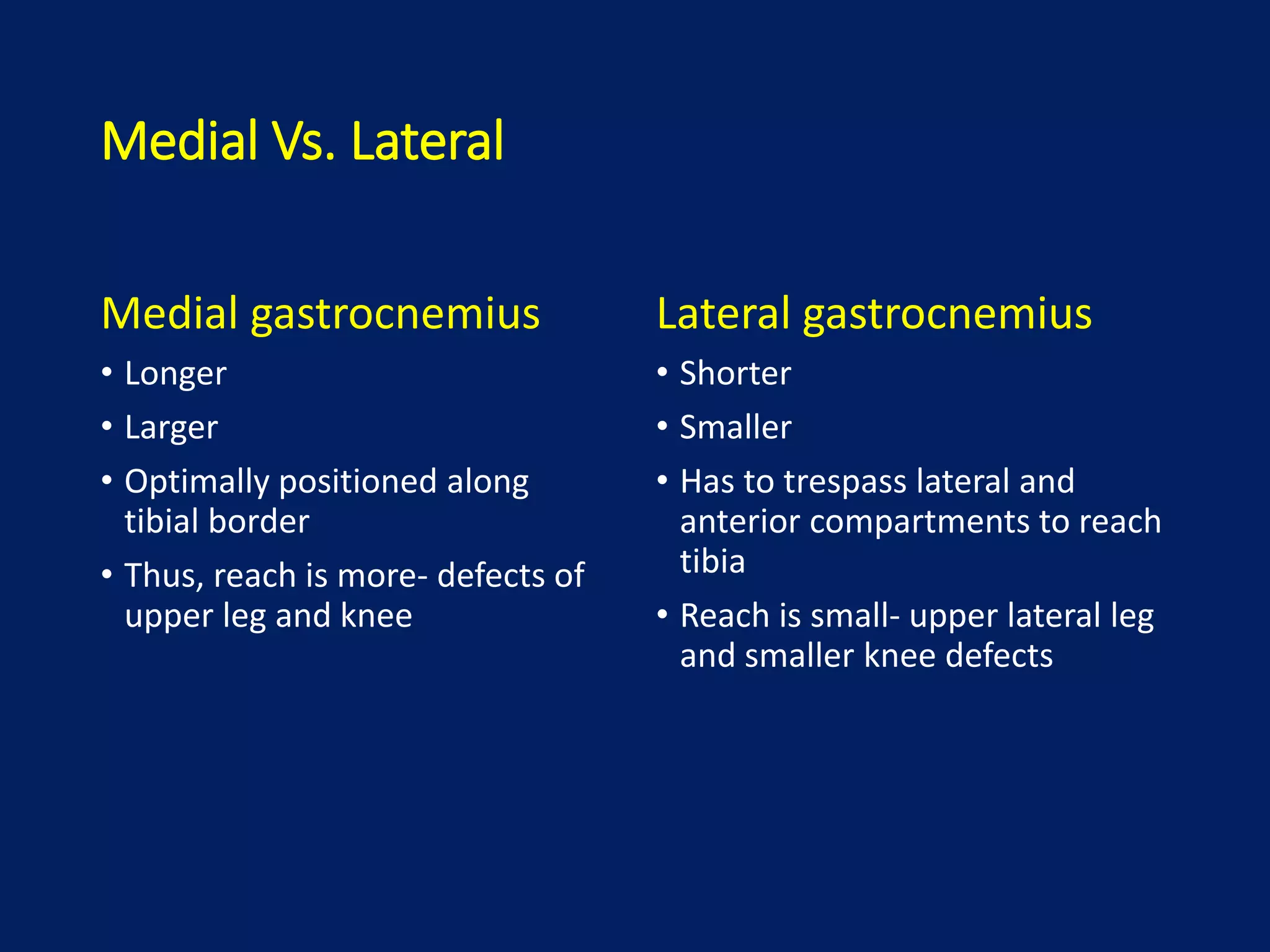 Gastrocnemius flap | PPTX