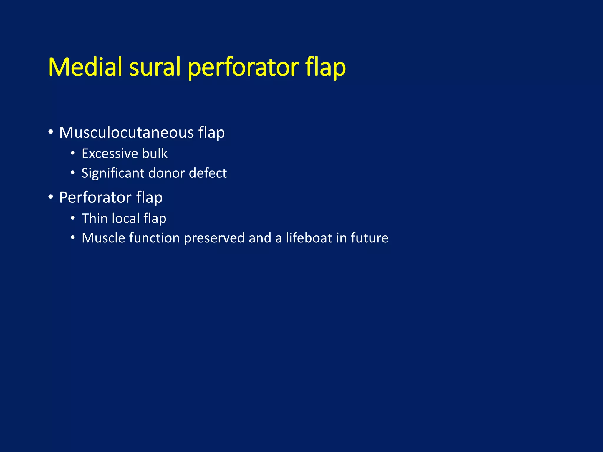 Gastrocnemius flap | PPTX