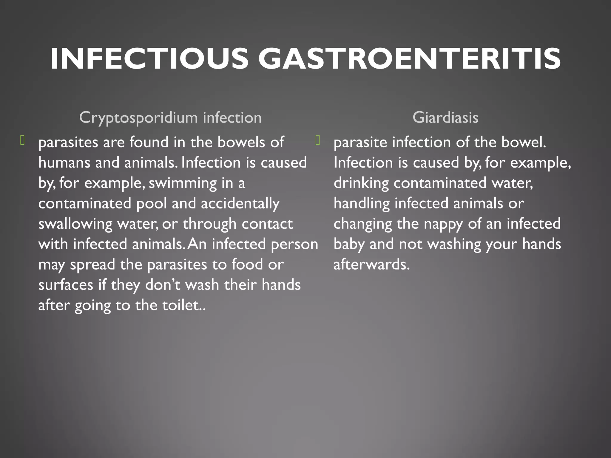 Gastroenteritis | PPT