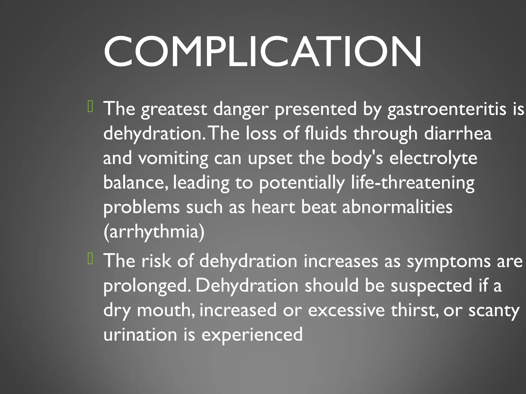 Gastroenteritis | PPT
