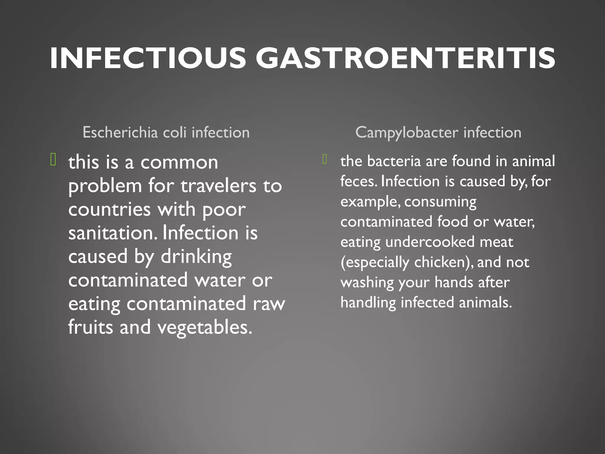 Gastroenteritis | PPT