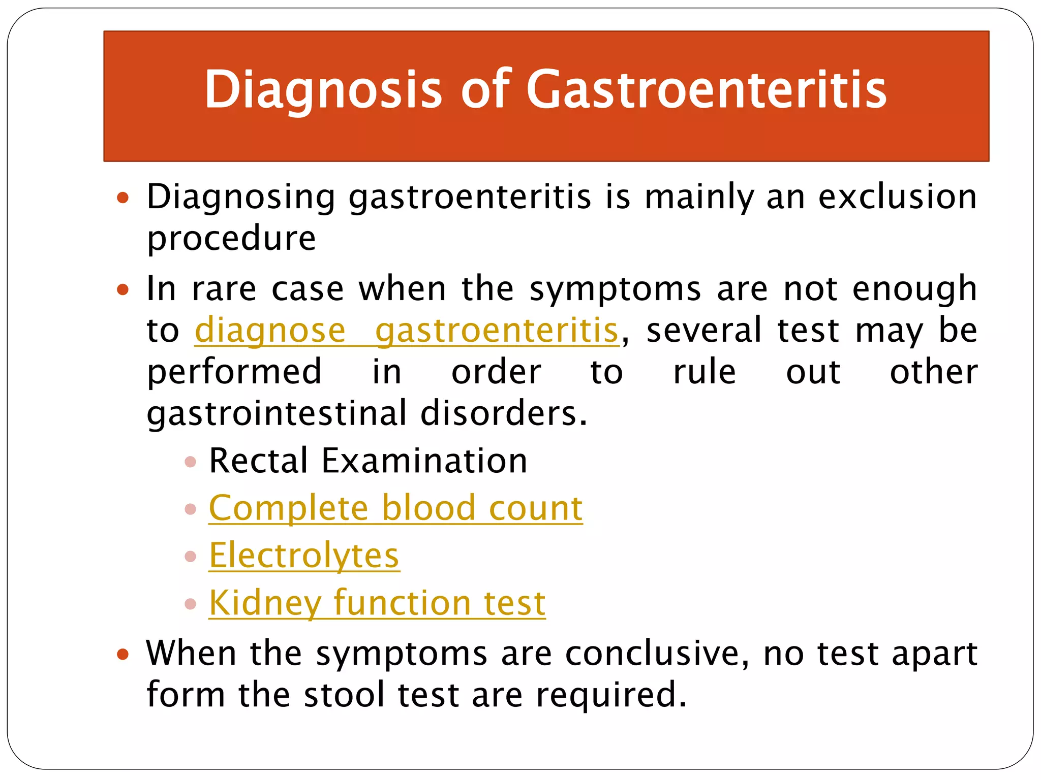 Gastroenteritis | PPTX