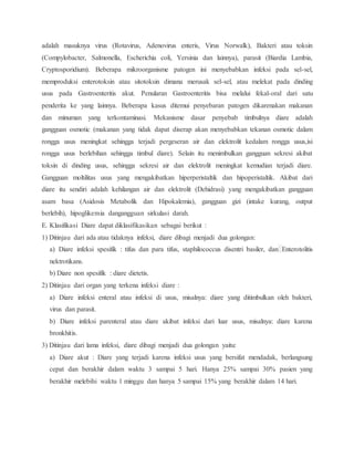 Gastroenteritis | DOCX