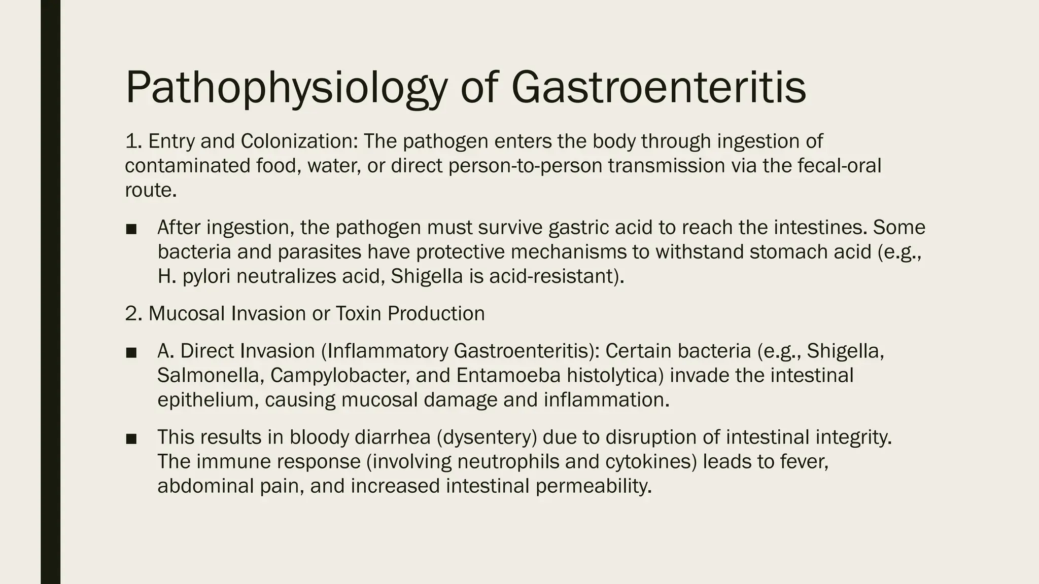 Gastroenteritis, Etiology, Transmission, pathophysiology, diagnosis and treatment | PDF